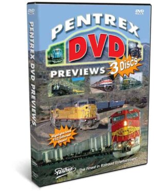 Pentrex Previews, 132 previews, 3 DVD Set – RailfanDepot